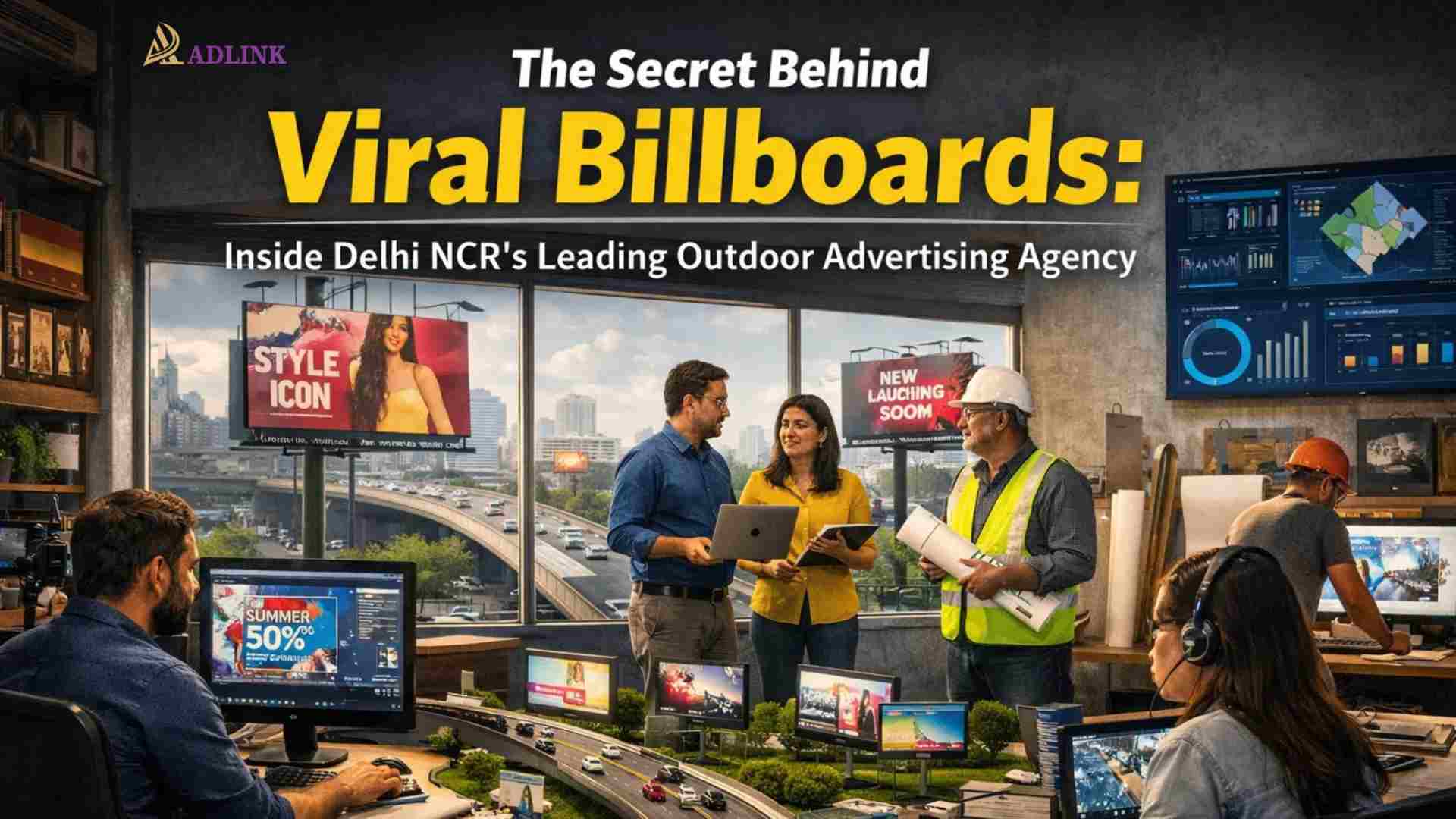 Outdoor Advertising Agency Delhi NCR | Viral Billboard Experts